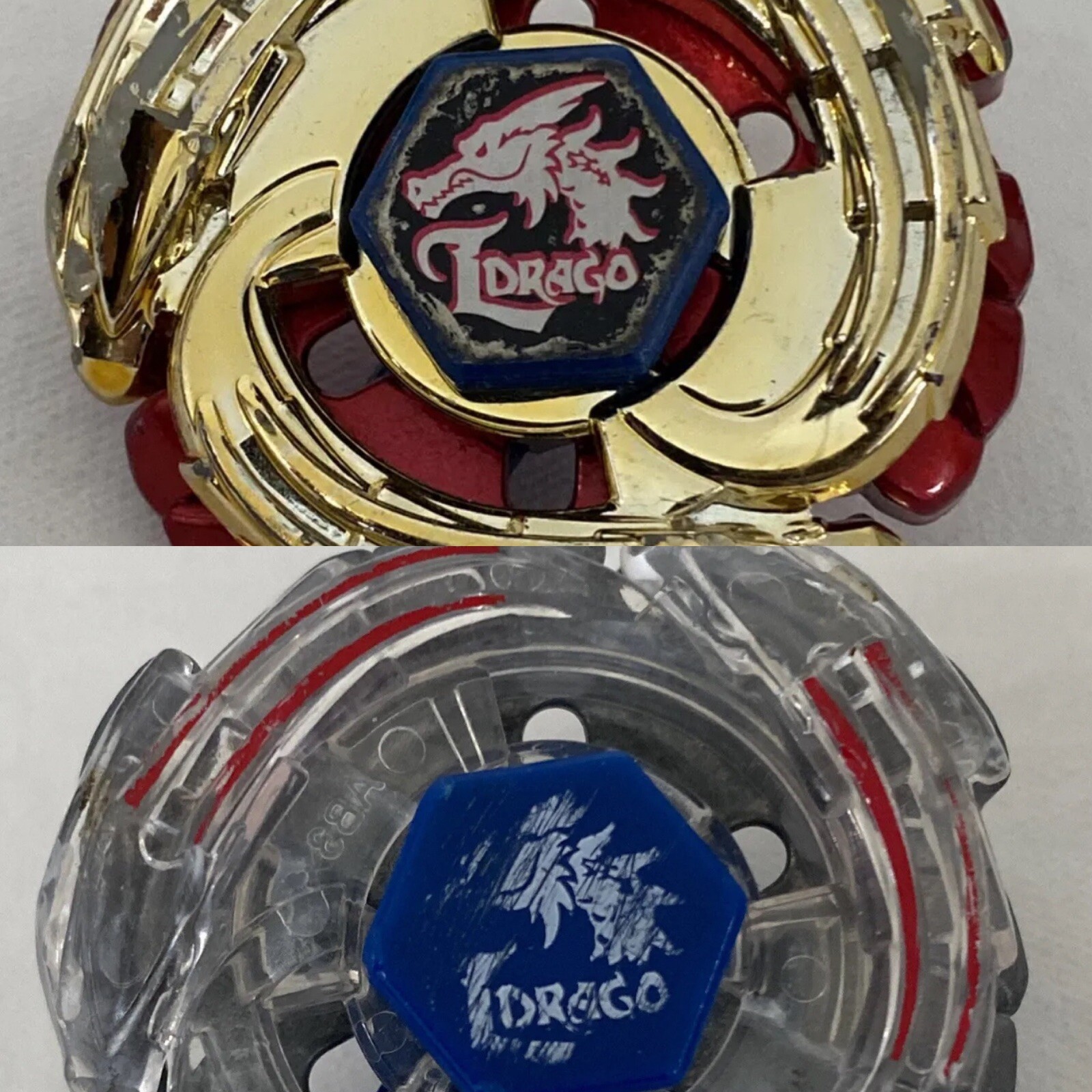 Beyblade LOT OF 2 L-DRAGO BEYS GC | eBay