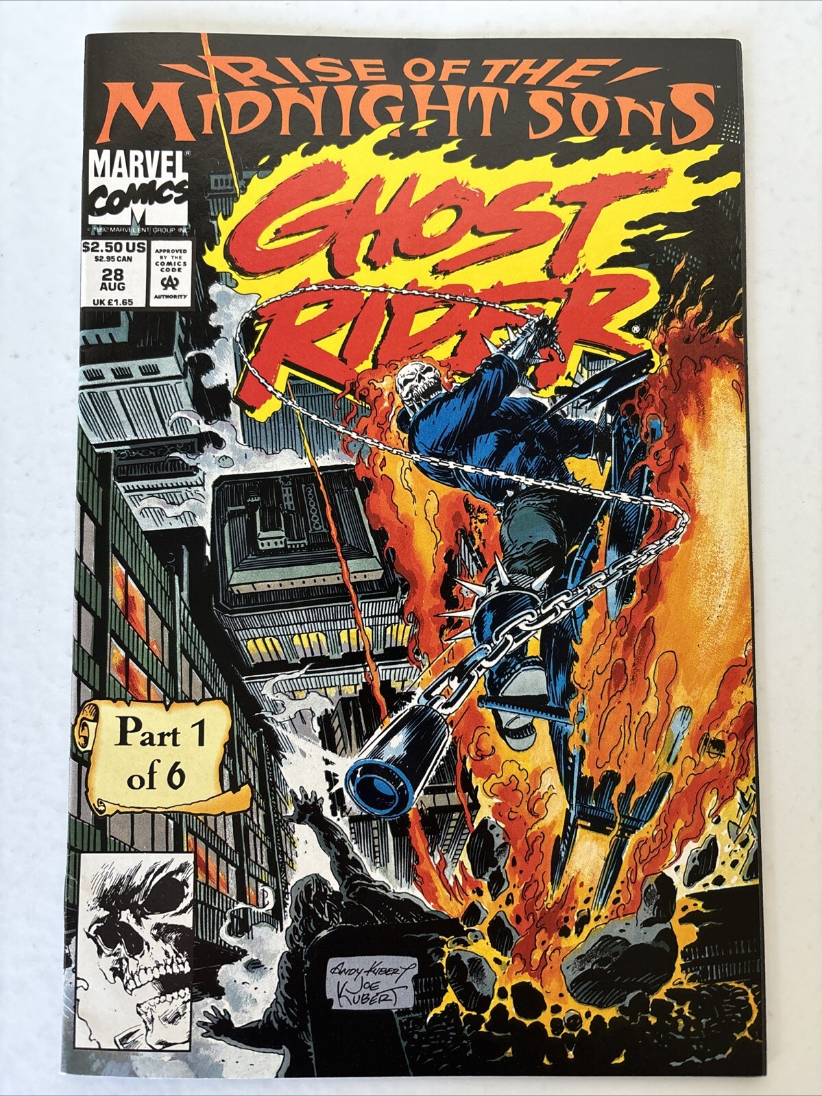 Ghost Rider (1990) #28 1st Midnight Sons Lilith! Marvel 1992 | eBay