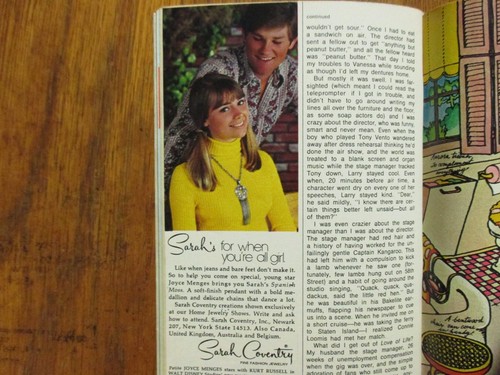 July 8, 1972 TV Guide(JOYCE MENGES/SUSAN SULLIVAN/SAMMIE WINMILL ...