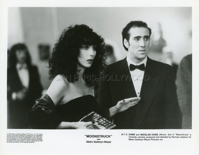 CHER NICOLAS CAGE MOONSTRUCK 1987 VINTAGE PHOTO ORIGINAL | eBay