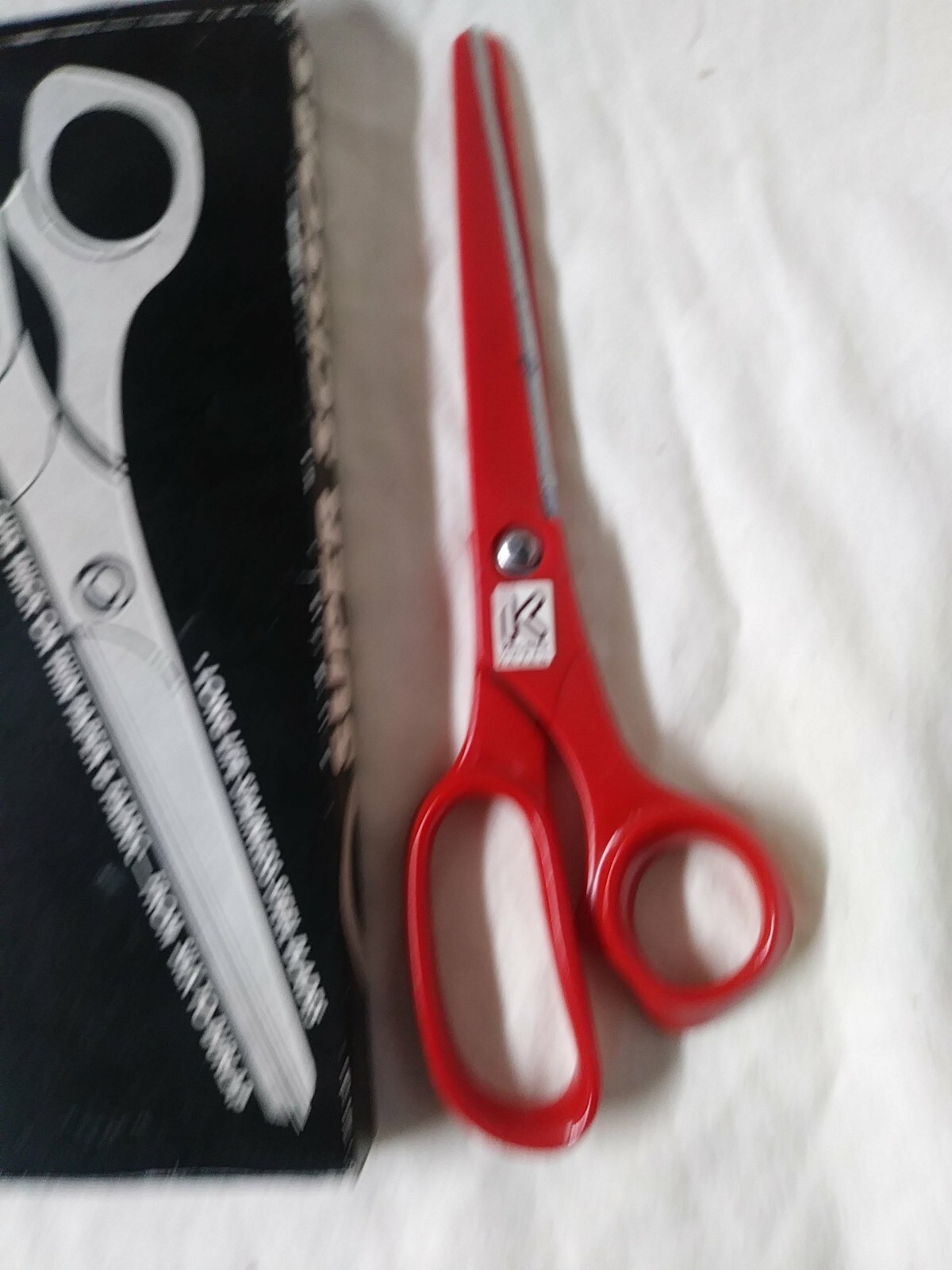 Super Scissors Knobler Japan Stainless Steel **Red** w/original box | eBay