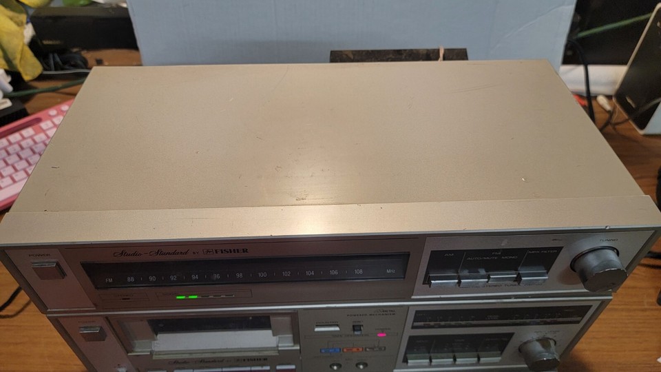 Fisher Studio Standard CA-33 Stereo Amplifier, CR-33 Tape Deck,FM-33 AM ...