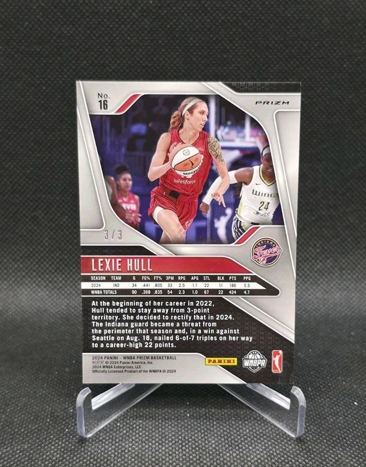 2024 Panini Prizm WNBA #16 Lexie Hull Mosaic Prizm /3 Indiana Fever | eBay