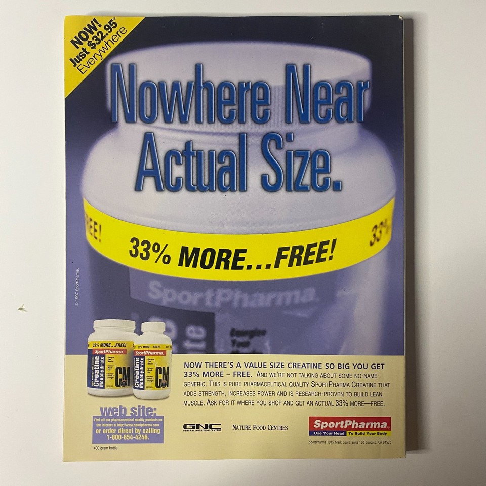 Muscle & Fitness Magazine February 1998 Vol 59 No. 2 Cory Everson No ...