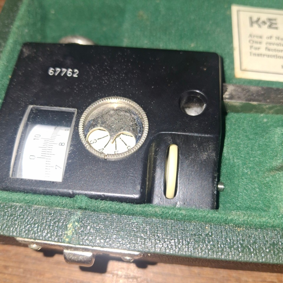 KEUFFEL & ESSER Compensating Polar Planimeter 62002 vintage drafting ...