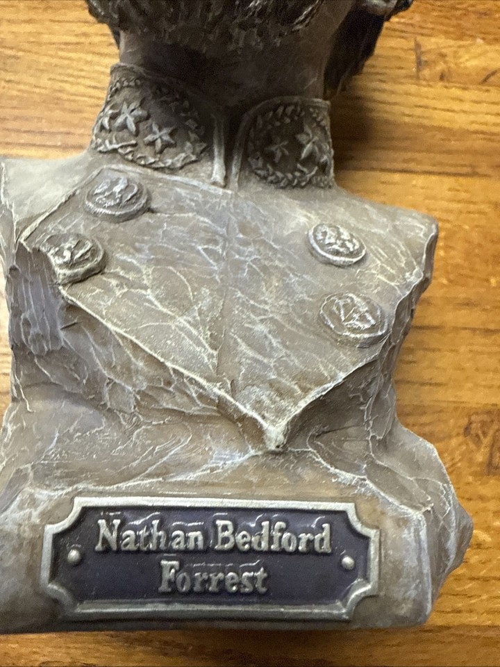 Vanmark Civil War Confederate General Nathan Bedford Forrest Bust ...