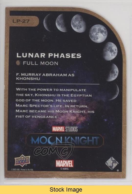 2023 Upper Deck Moon Knight Lunar Phases Full F Murray Abraham #LP-27 ...