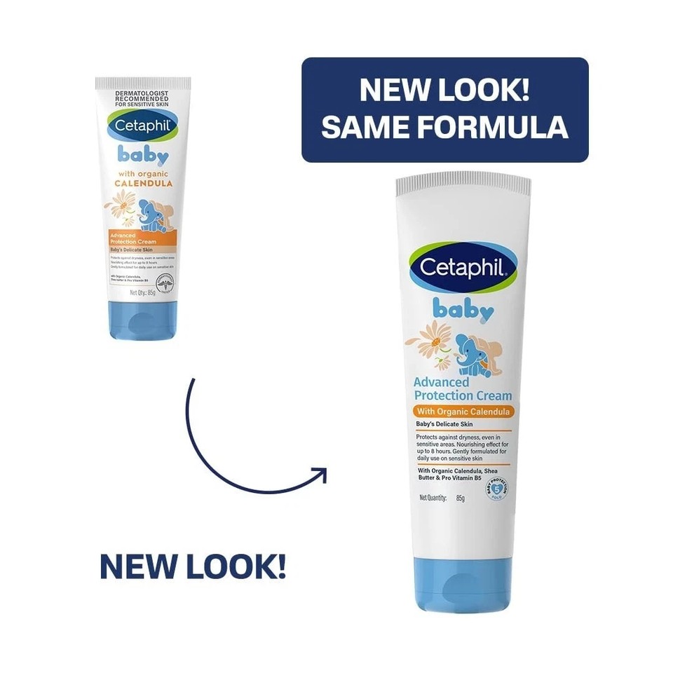 Cetaphil Baby Advanced Protection Cream With Organic Calendula (85 g ...