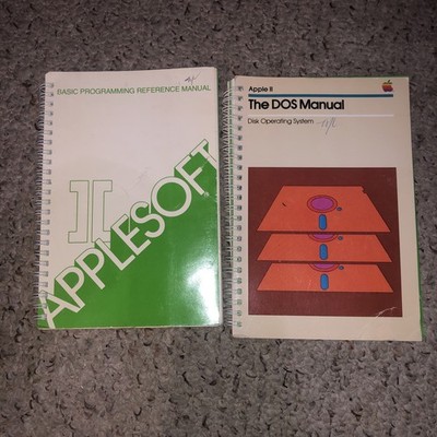 Applesoft II: Basic Programming Reference Manual (1981) And DOS Manual | eBay
