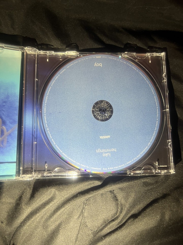 Luke Hemmings SIGNED CD Boy LIMITED EDITION AUTOGRAPHED NEW 5SOS | eBay