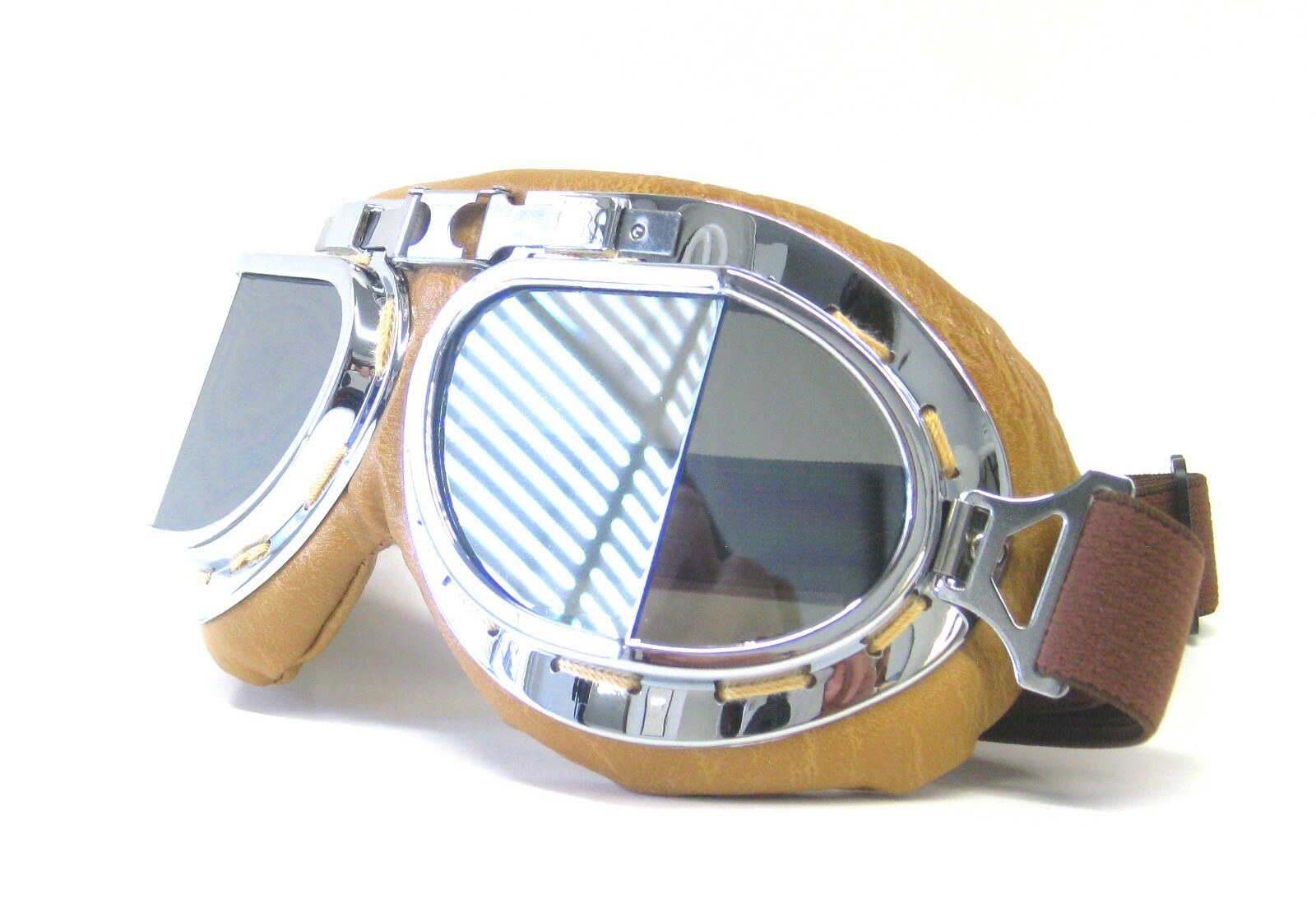 New CRG Vintage Bike Aviator Pilot Motorcycle Cruiser Scooter Goggles ...