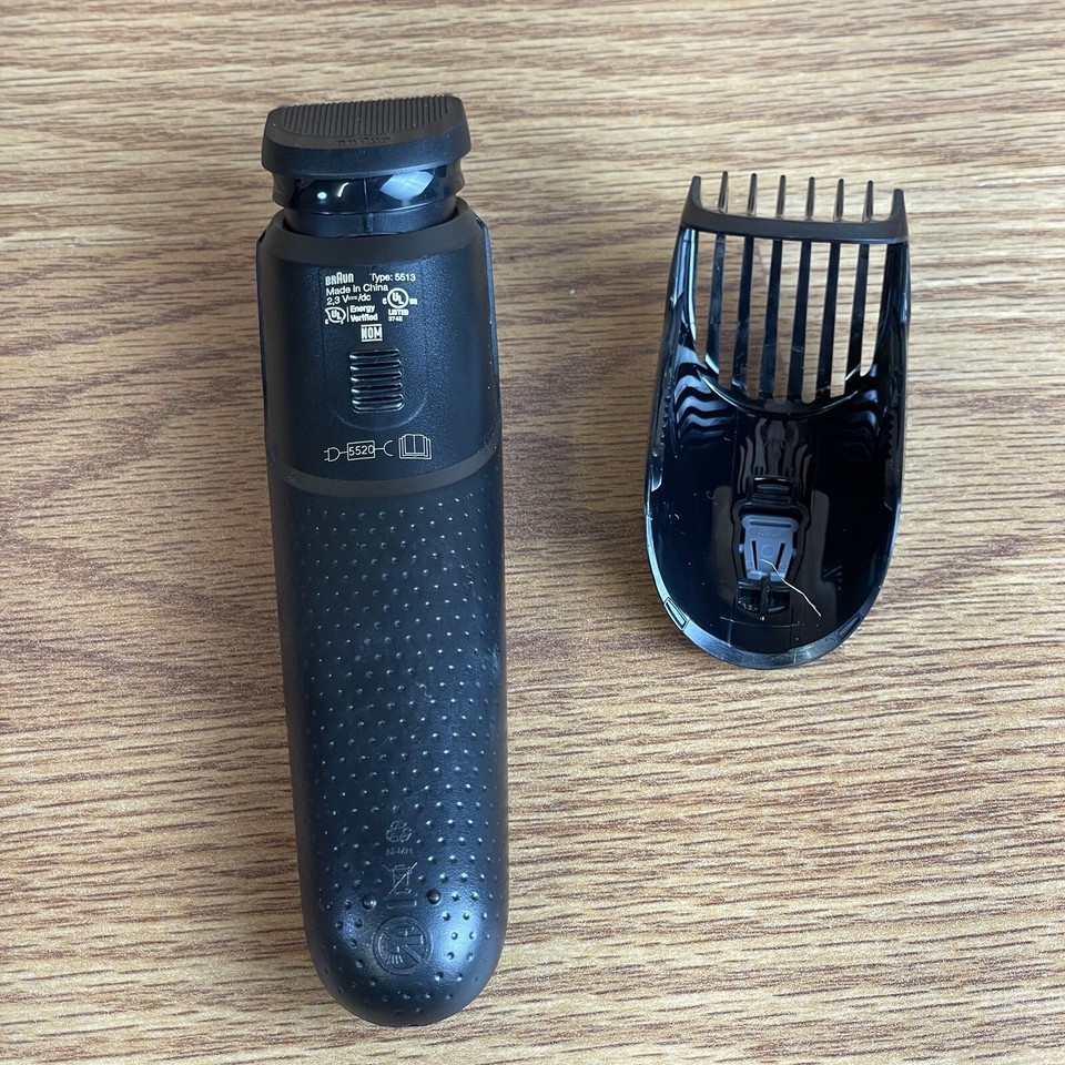 Braun type 5513 Mens Precision Beard Trimmer Hair Clippers nose ...