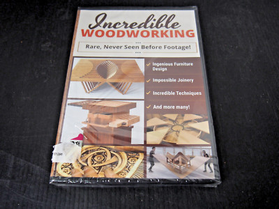 Incredible Woodworking DVD Workshop Video VHTF | eBay