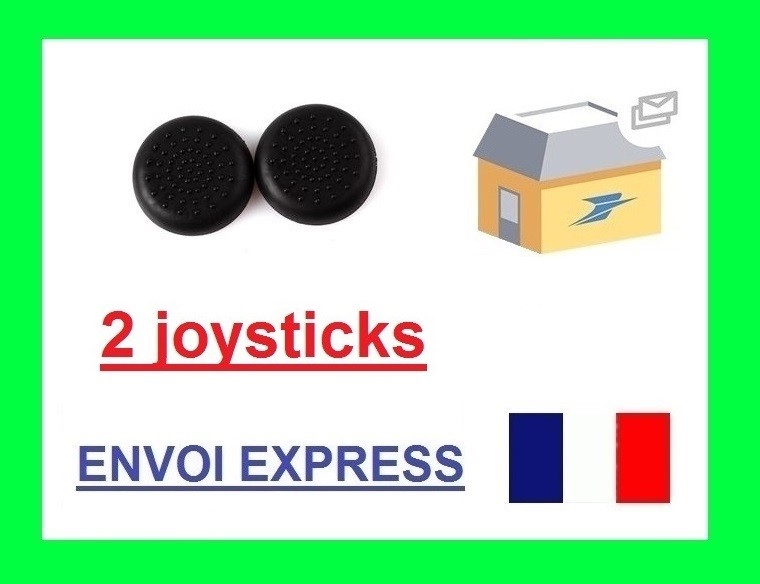 2 Silicone Protection For PS4 Controller Joystick Black 2 Grips | eBay