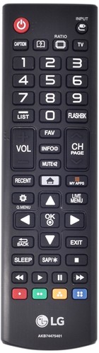 LG AKB74475401 Remote Control for LG TVs 32LF595B 43LF5900 49UF6900 ...