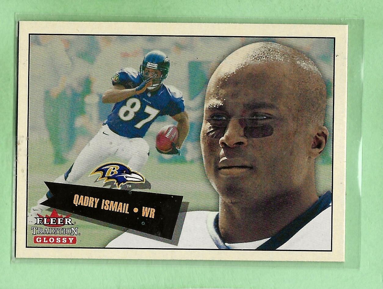 QADRY ISMAIL - 2001 Fleer Tradition Glossy - #136 - Ravens - Comb ...