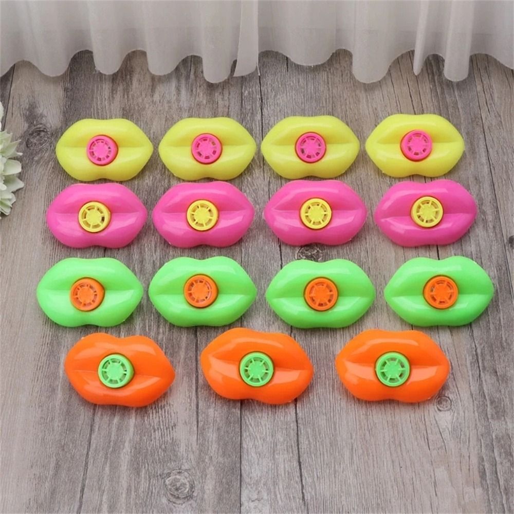 15Pcs Mouth Lip Whistle Decoration Game Prize Party Toys Lucky Loot ...