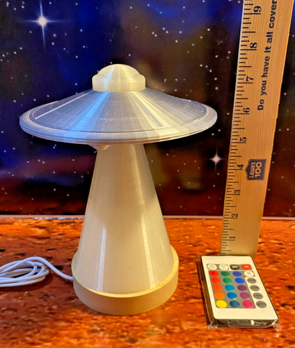 UFO Desk Lamp,Alien Desk Lamp,Space Ship Lamp,Alien Lamp,X Files, | eBay