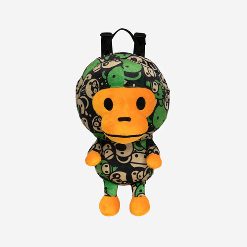 BAPE Baby Milo Plush Backpack Green / | eBay