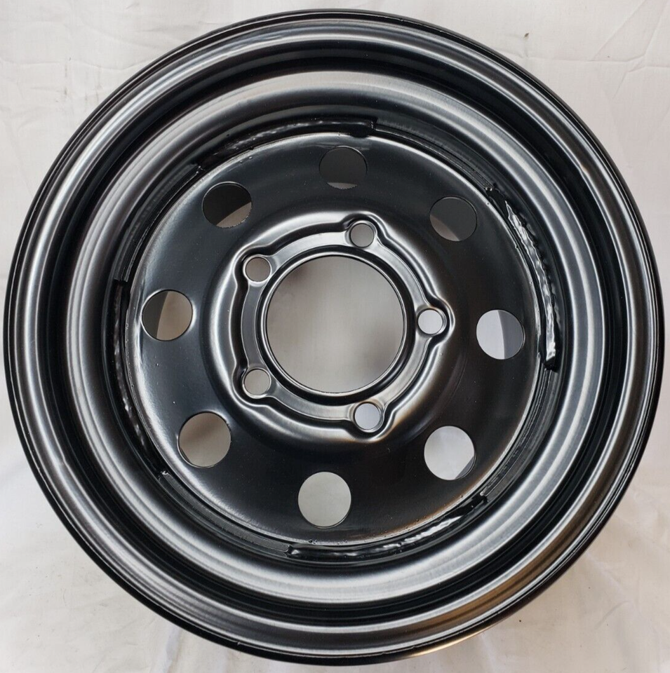 Spartan Riding Mower 5-Hole RIM WHEEL 12x7 5/4.5 Black Steel for zero ...