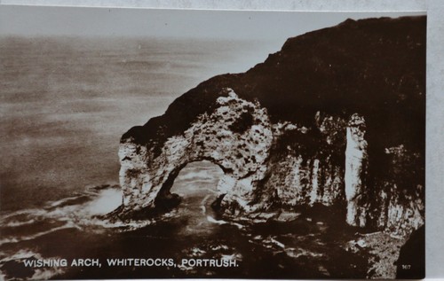 OLD POSTCARD PORTRUSH WISHING ARCH WHITEROCKS | eBay