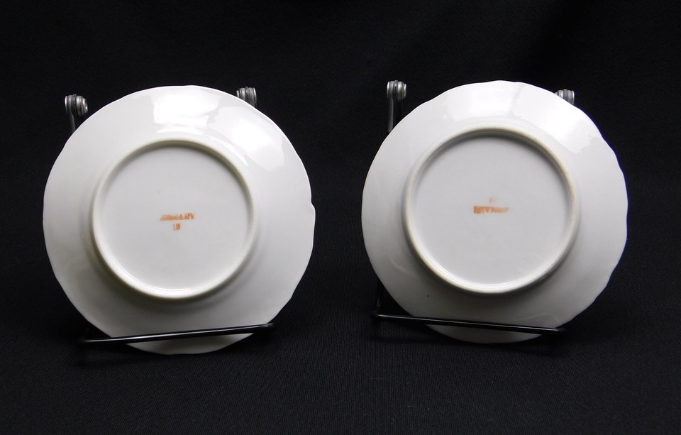 Antique Lusterware Germany Teddy Bear Child’s Tea Set Plates Set of 2 ...