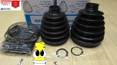 Inner & Outer CV Axle Boot Kit for Ford SVT Raptor 2010-2018 4x4 4WD ...