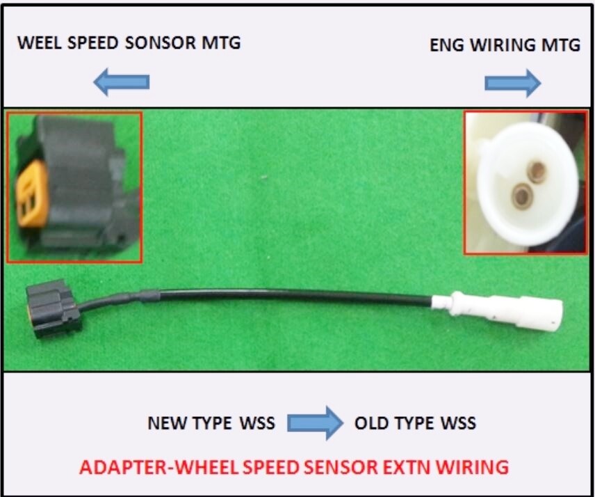 Genuine Front Wheel Speed Sensor Adapter for ACTYON,KYRON,REXTON ...