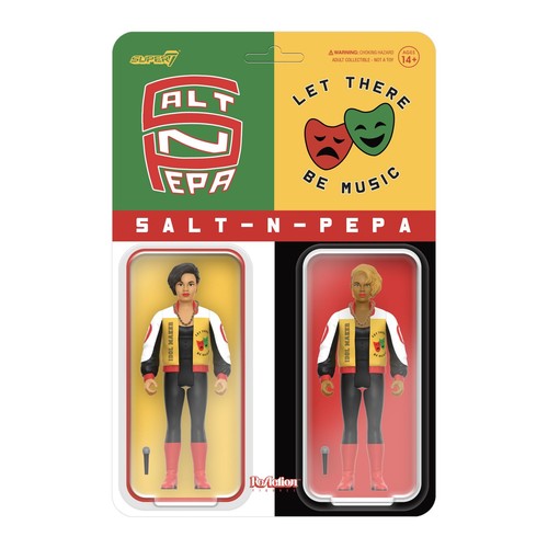 Super7 Salt-n-Pepa ReAction Figures - Salt-n-Pepa (2-Pack) Action ...
