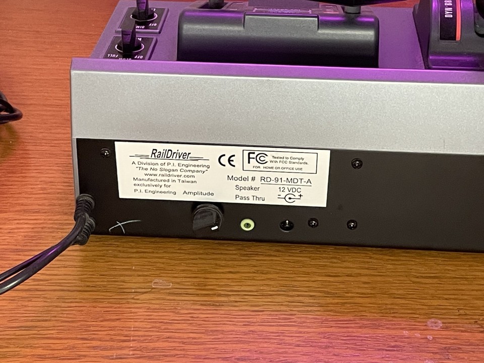 RailDriver RD-91-MDT-A Desktop Train Cab Controller | eBay