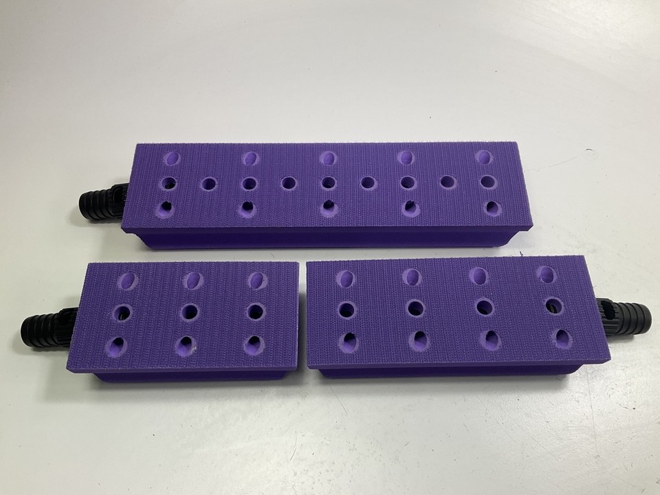 3M Hookit 35829 Hook & Loop Flexible Sanding Hand Block Kit, 3-piece ...