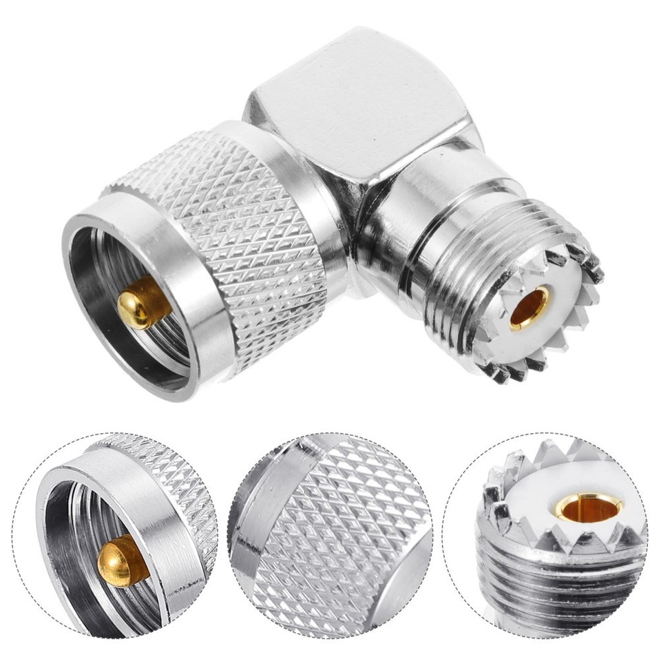 Headphone Adapter Coupler Connector Male-female Uhf Radio Antenna ...