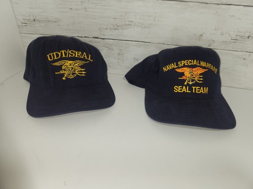 Vintage US Navy Seals UDT Snapback Hats Brigade Quartermasters USA made ...
