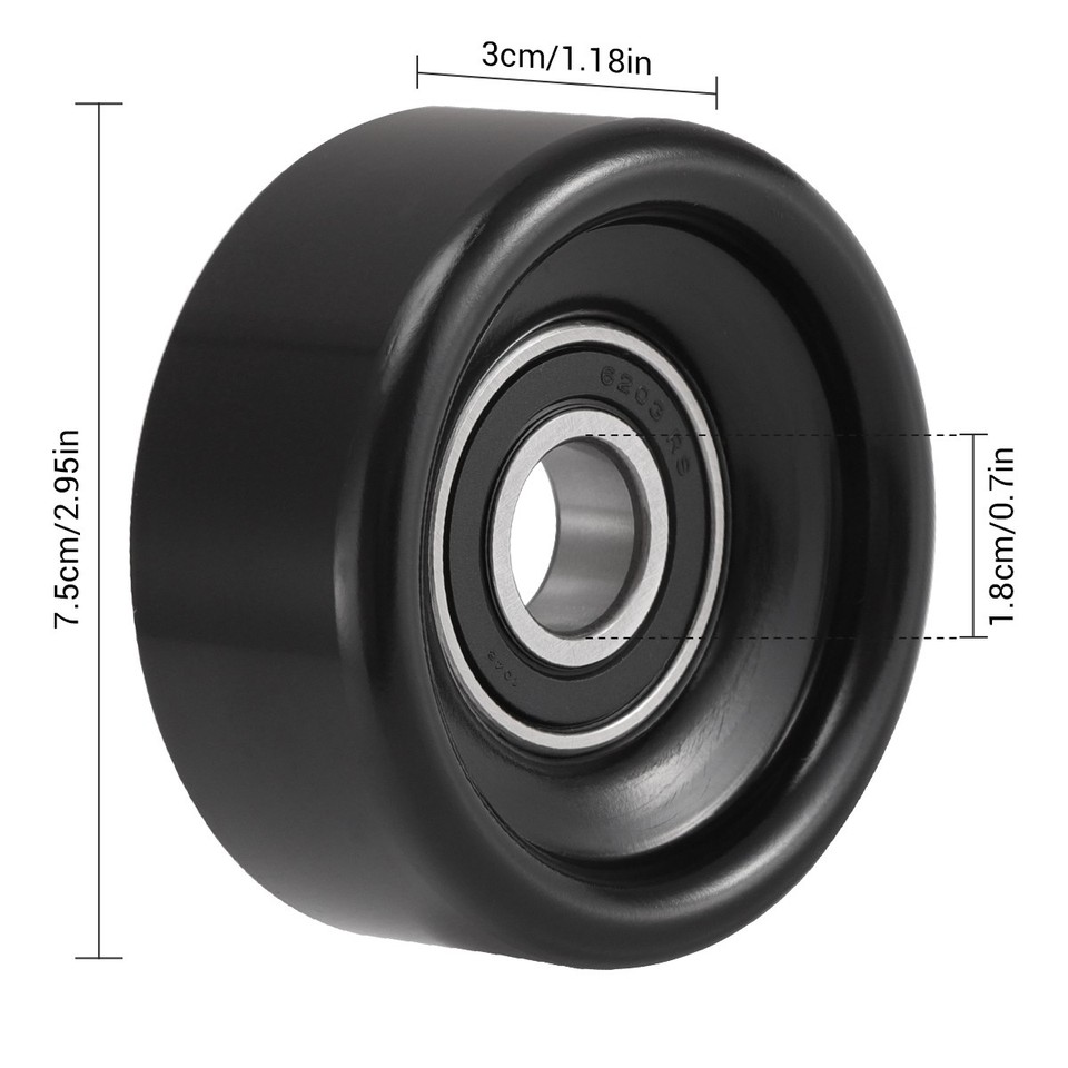 38001 Drive Belt Tensioner Idler Pulley-DriveAlign Pulley Autoround For ...