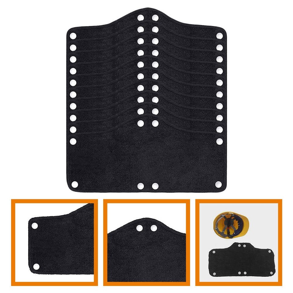 6 Pcs Hard Hat Sweat Bands Washable Liners Protection Hardhat Sweatband ...