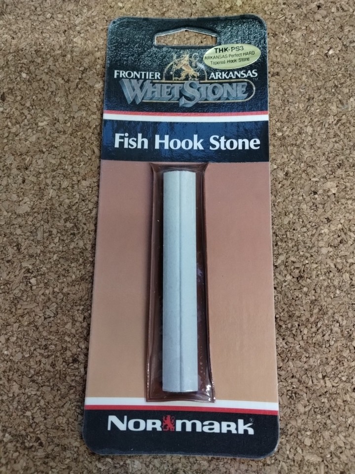 Vintage NOS Genuine Arkansas Hard Tapered Hook Sharpening Stone ...