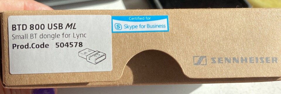 Sennheiser BTD 800 USB ML Dongle 504578 for Presence & IMPACT 5000 ...
