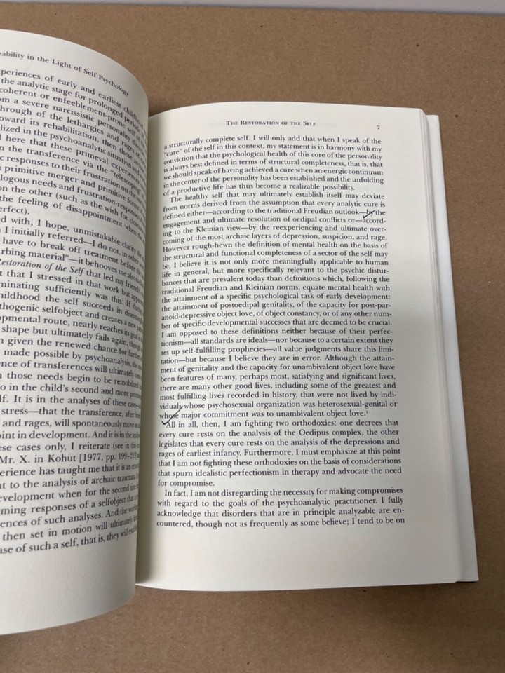 Book - How Does Analysis Cure? by Heinz Kohut (Hardback, 1984) | eBay