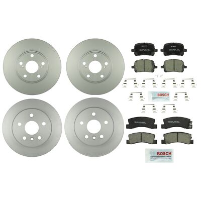 Bosch Front 295mm Rear 287mm Brake Kit Disc Rotors Ceramic Pads For ...