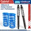 2 Rear Super Low Gabriel Ultra Shocks + Lovells Springs for Commodore ...