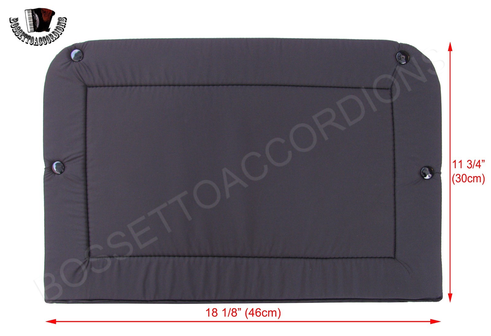 Accordion Back Pad for Button Accordions Nylon Bellows Protector ...