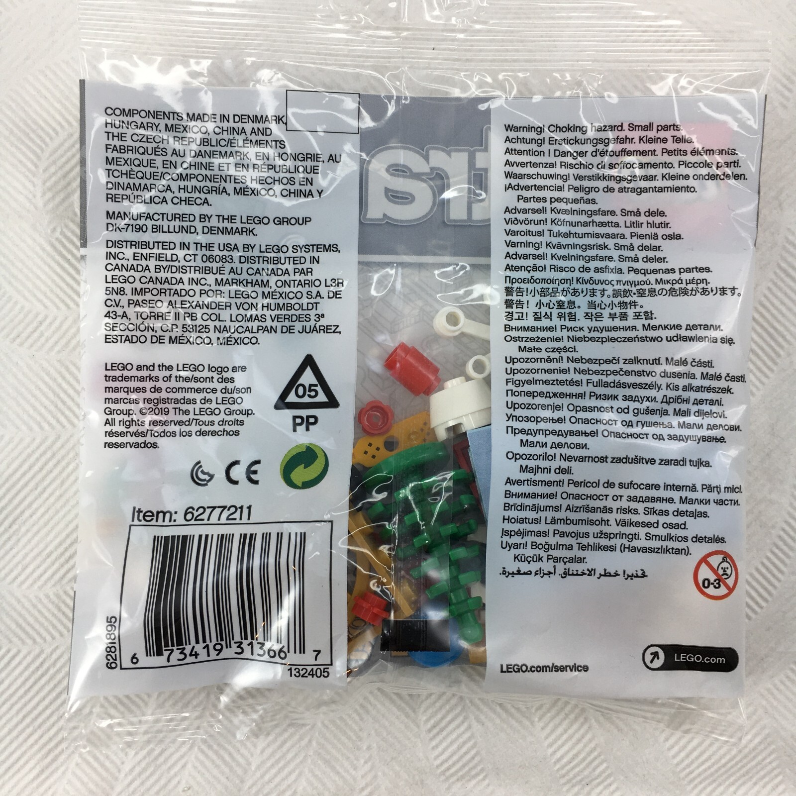 RETIRED LEGO 40368 xtra Xmas Accessories 32 Pieces 2019 Christmas ...