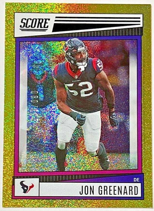 2022 Score - Jon Greenard #5 Gold Dots /225 for sale online | eBay