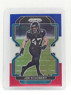 Joe Schobert 2021 Prizm Football - #17 RED WHITE & BLUE - Jacksonville ...