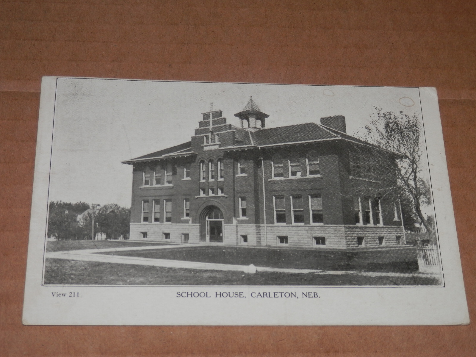 CARLETON NEBRASKA - 1911 POSTCARD - SCHOOL HOUSE - THAYER COUNTY | eBay