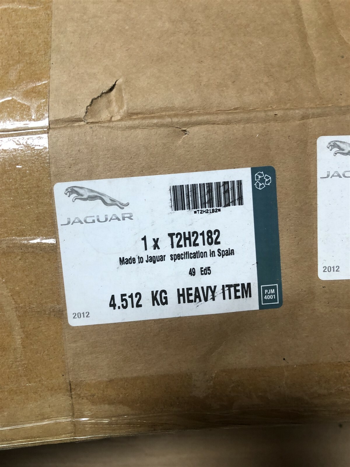 JAGUAR XE WISHBONE ARM LOWER RIGHT SIDE !!!GENUINE!!! T2H2182 | eBay