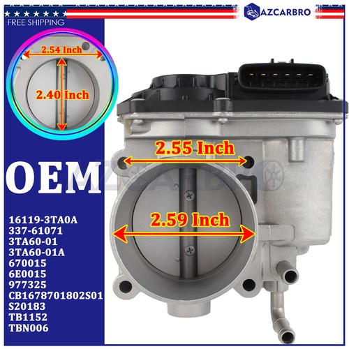 OEM Throttle Body for Nissan for Altima Rogue 2.5 2017 2016 2015 2014 ...