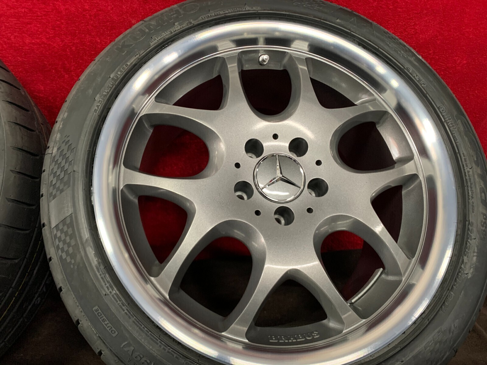 Brabus Rims 18 " Monolock V Mercedes R129 R170 W208 W209 W126 W210 W140 ...