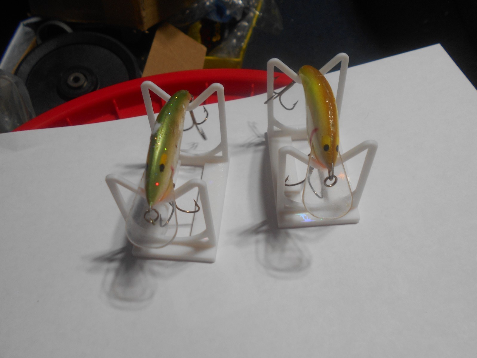 2 SUDDETH WOOD CRANKBAIT LURES | eBay