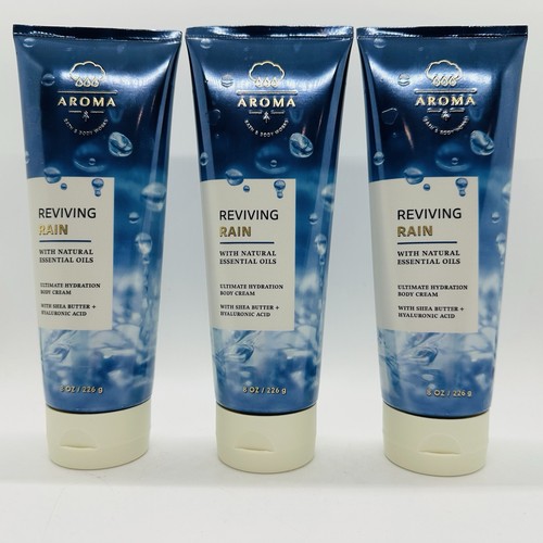 3/PCS AROMA REVIVING RAIN BATH & BODY WORKS ULTIMATE HYDRATION BODY ...